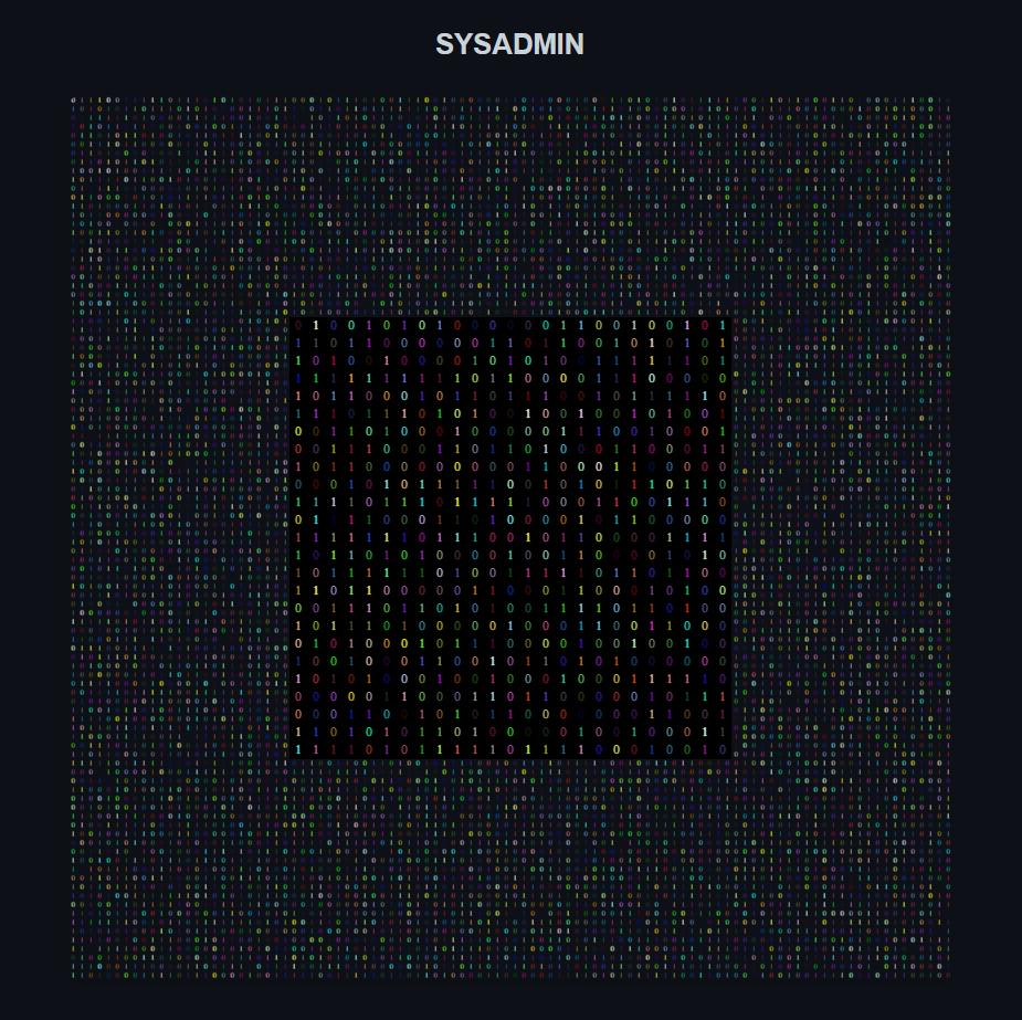 GitHub - dominovictory/SYSADMIN-ART: a simple CPU ARTWORK