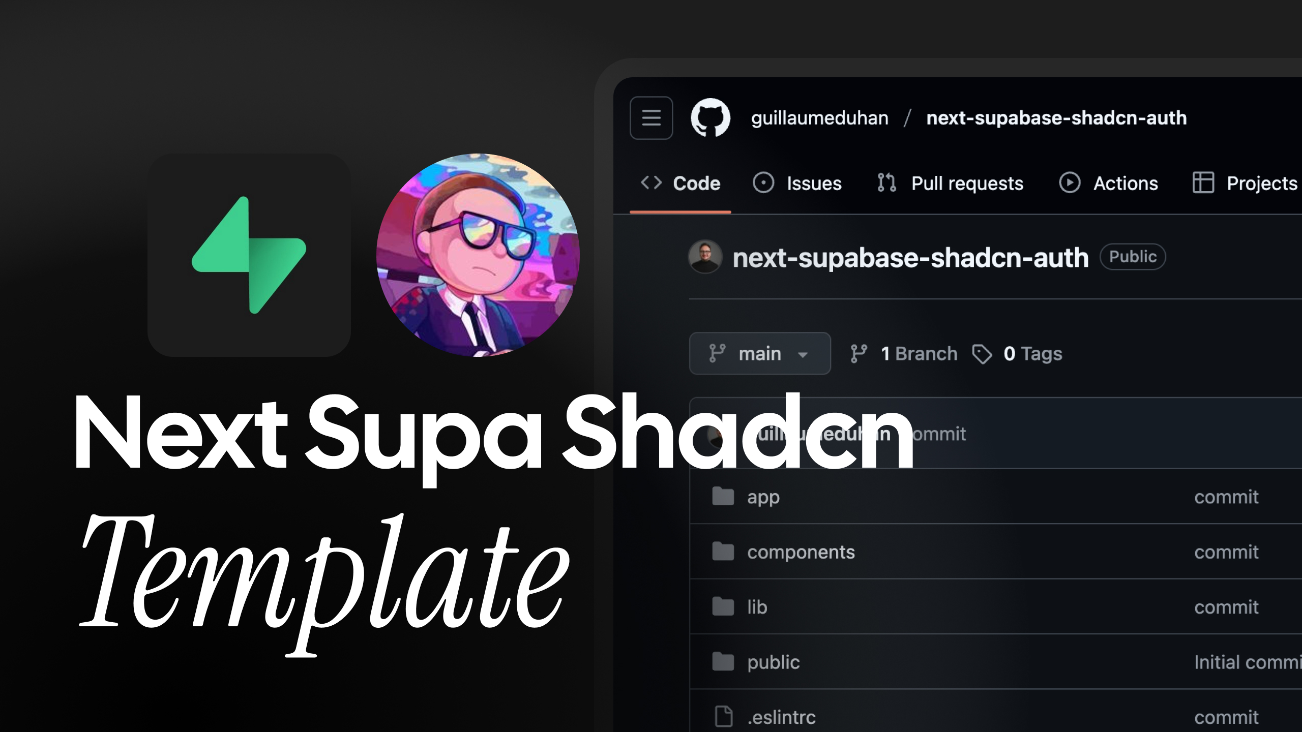 GitHub - guillaumeduhan/next-supabase-shadcn-auth: ⚙️ A modern authentication starter built with ...