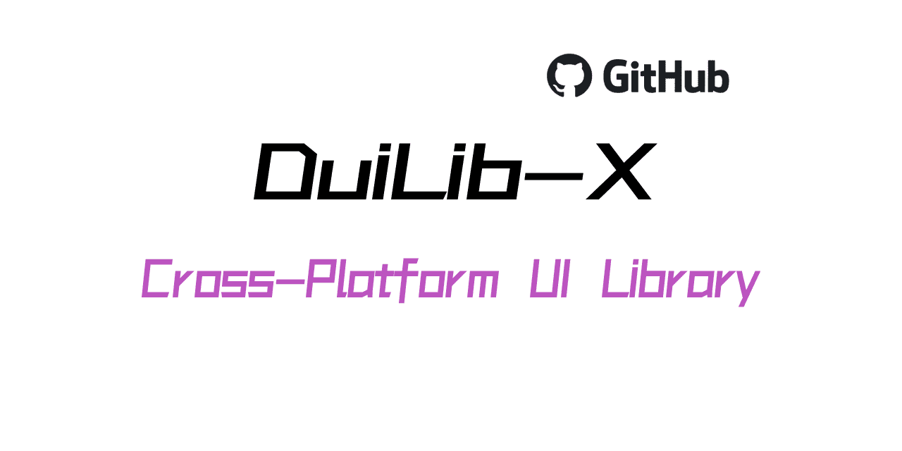 GitHub - 3ziye/duilib-x: duilib-x is a cross-platform UI library.