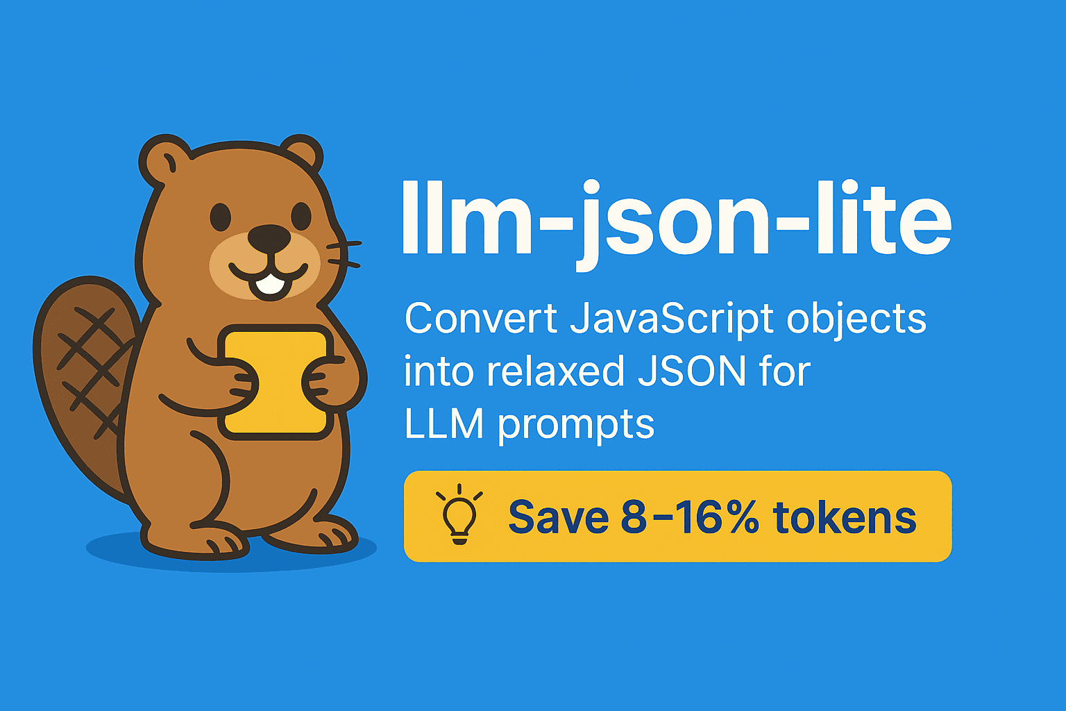 GitHub - pavel-surinin/llm-json-lite: Lightweight utility to serialize JavaScript objects into a ...