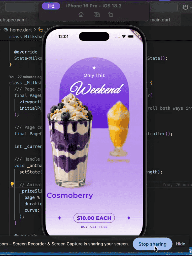 GitHub - Dinesh-Sowndar/flutter_milkshake_app_ui