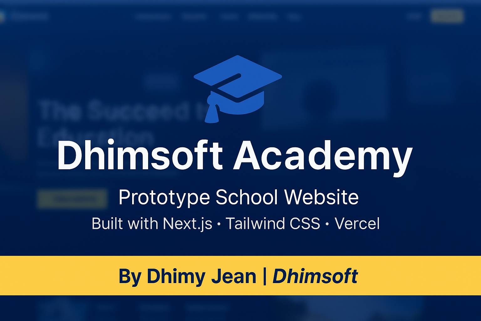 portfolio-prototype-school-website · GitHub Topics · GitHub