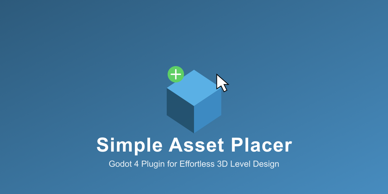 GitHub - fabian-becker/simple-asset-placer: Effortless 3D Asset Placement for Godot 4