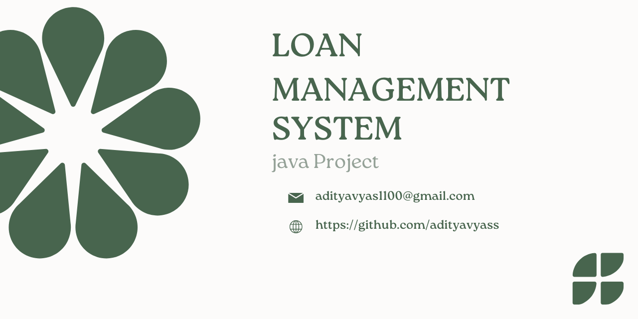 loanManagementSystem/LoanManagement.java at main · adityavyass/loanManagementSystem · GitHub