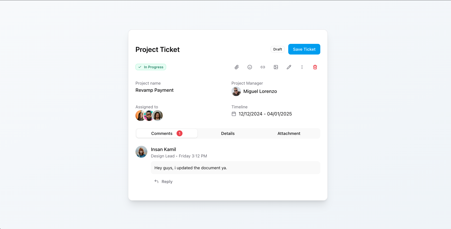 GitHub - dilums/assign-ticket-dialog