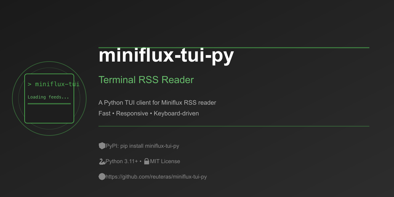 GitHub - reuteras/miniflux-tui-py: A Python TUI client for Miniflux RSS ...
