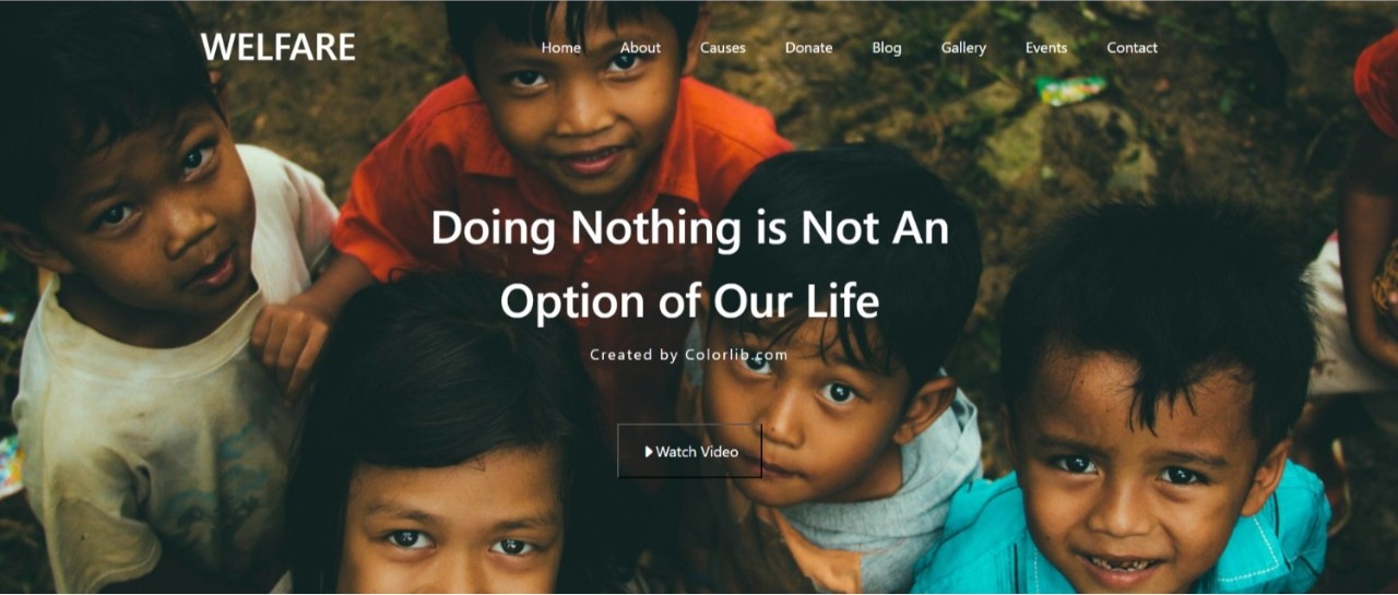 GitHub - SatyaAnusha111/Welfare: The Welfare Website is a static and ...