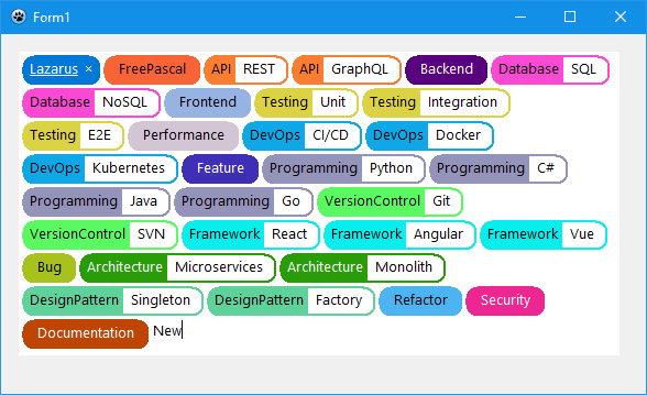 GitHub - plaintool/TagEdit: TagEdit — a custom Lazarus component that provides an editable tag ...