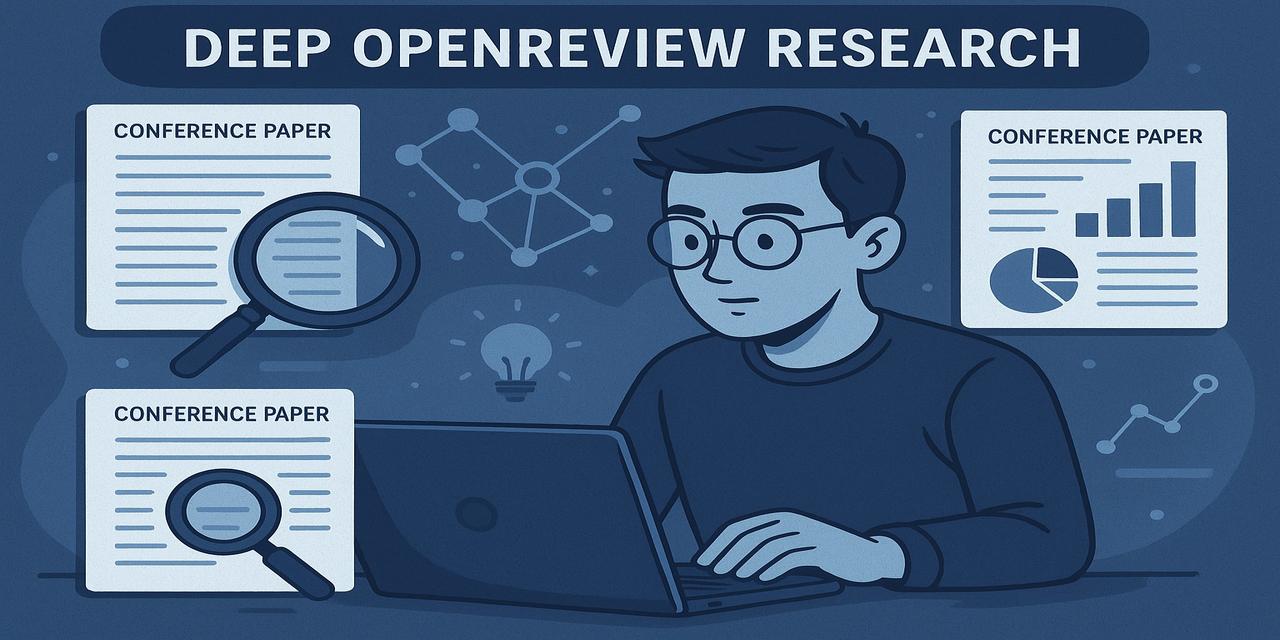 GitHub - tb-yasu/deep-openreview-research-ja: OpenReview論文を自動で発見・分析する日本語対応AIエージェント