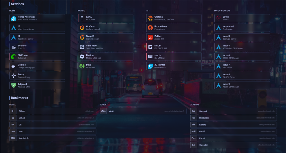 GitHub - jkerdreux-imt/homepage-lite: Homepage dashboard for managing and monitoring your ...