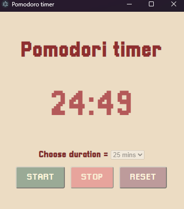 GitHub - GoreBaristas/pomodoro-timer: A simple Pomodoro desktop timer