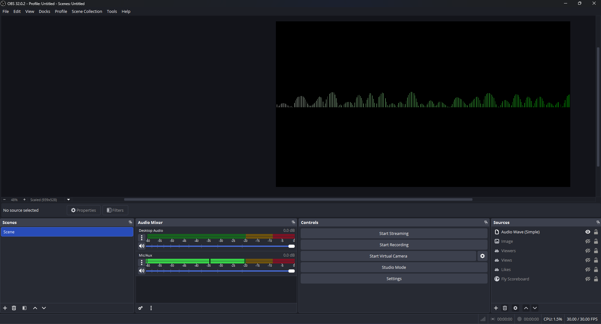 GitHub - mmlTools/audio-wave: Simple, lightweight audio wave visualizer source for OBS Studio ...