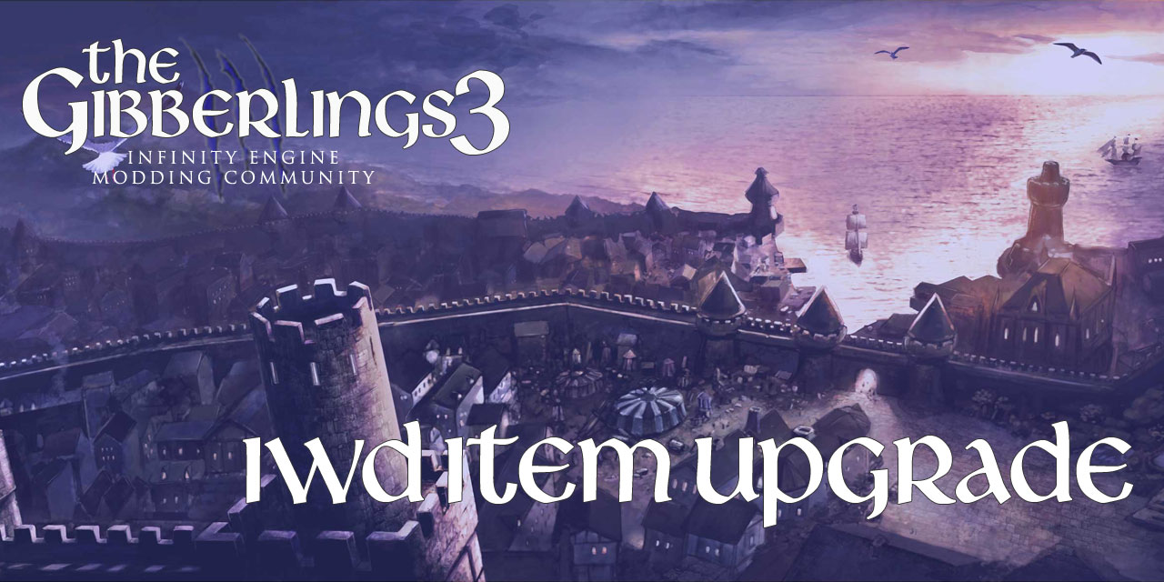 GitHub - Gibberlings3/itemupgrade_iwd: The Item Upgrade for Icewind ...