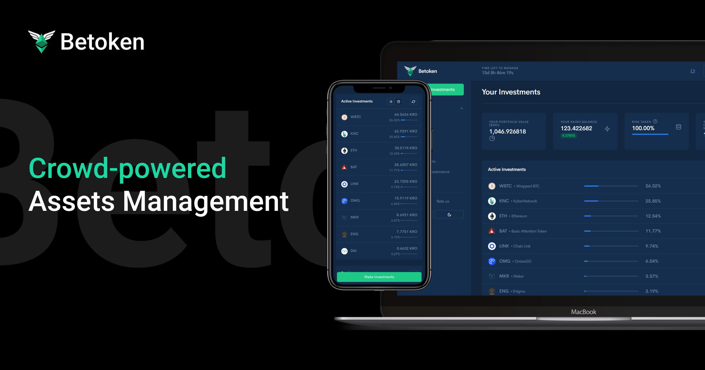 GitHub - Betoken/betoken: Betoken is a decentralized hedge fund that ...