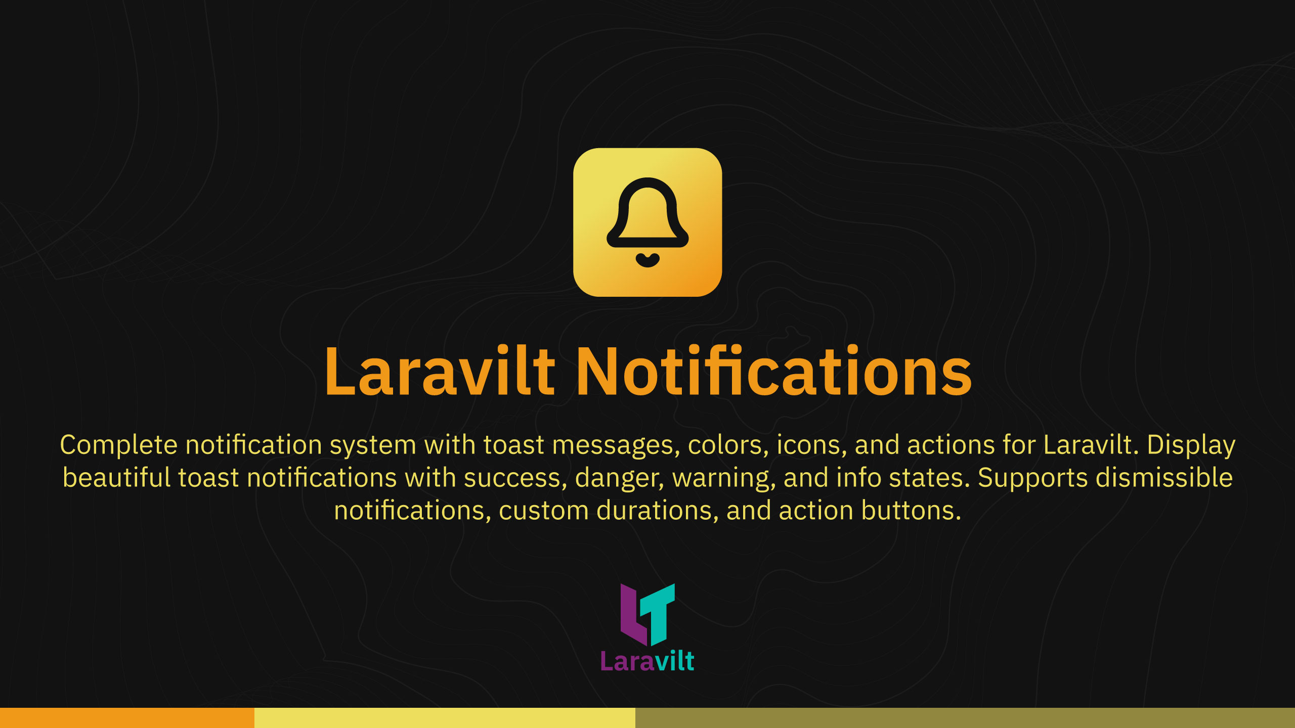 GitHub - laravilt/notifications: Complete notification system with ...