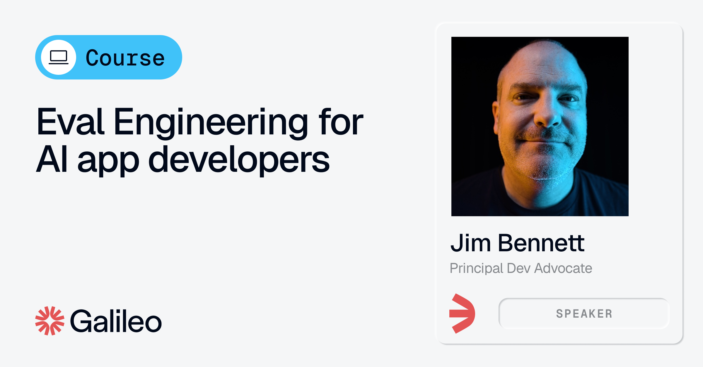 GitHub - rungalileo/eval-engineering: Details and sample code for the Eval Engineering course