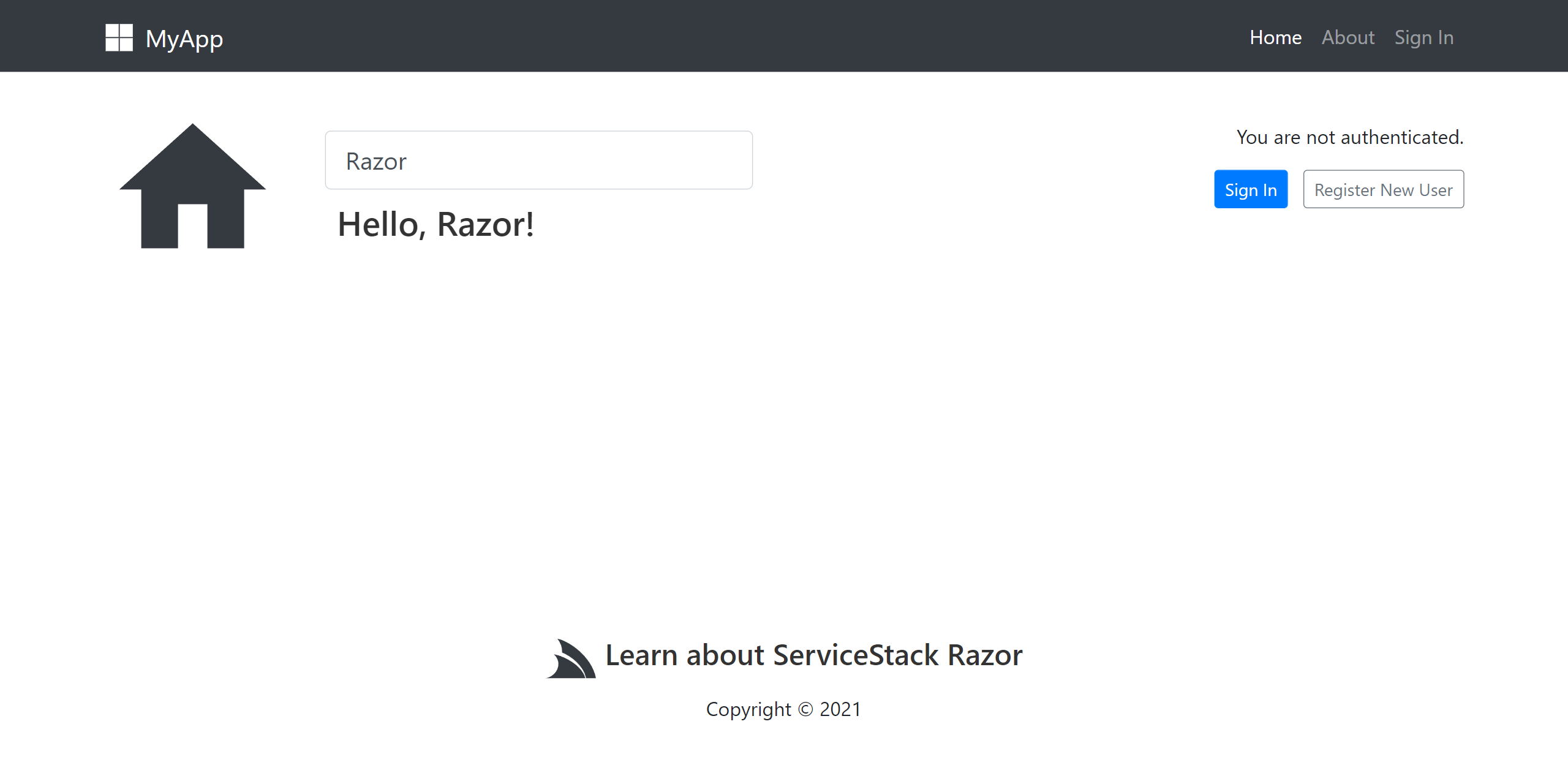 GitHub - NetCoreTemplates/razor: .NET 6.0 Website with ServiceStack.Razor GitHub - NetCoreTemplates/razor: .NET 6.0 Website with ServiceStack.Razor