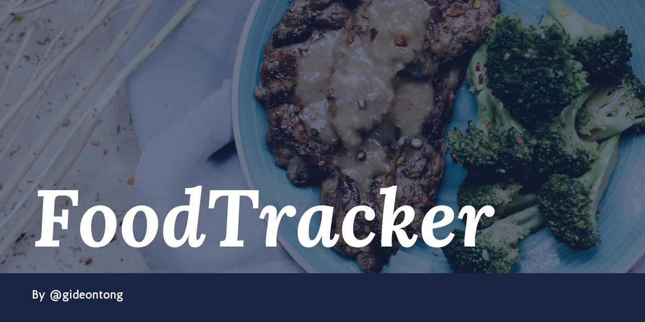 GitHub - gideontong/FoodTracker: 🍕 iOS app that tracks meals in Swift 4