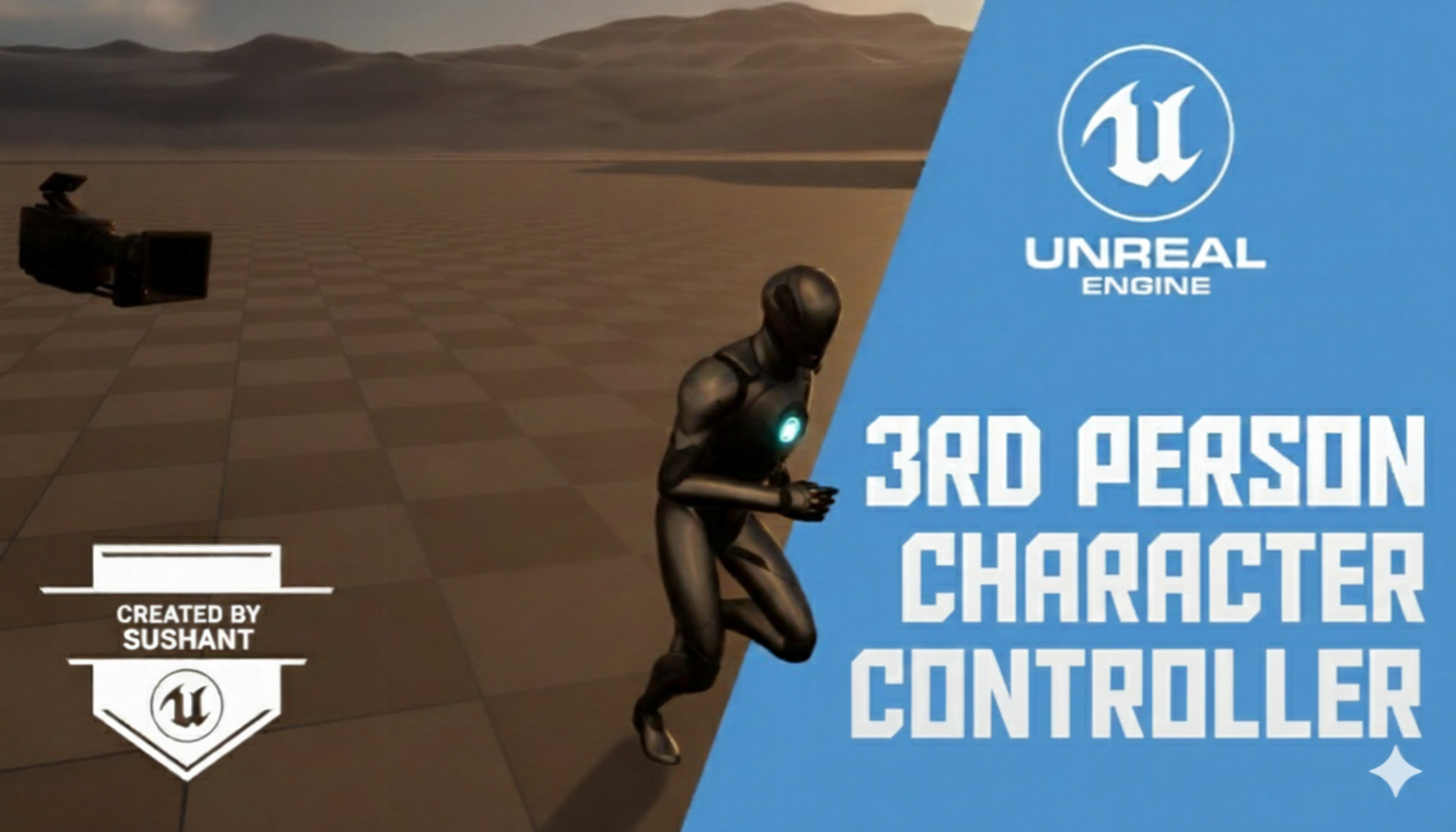 GitHub - gdevsushant/UE_ThirdPersonCharacterController: A polished ...