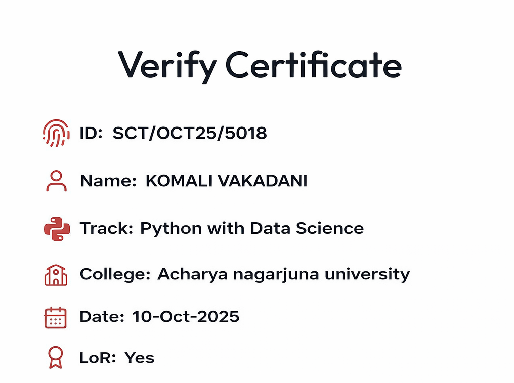GitHub - komalivakadani/certificate-verification