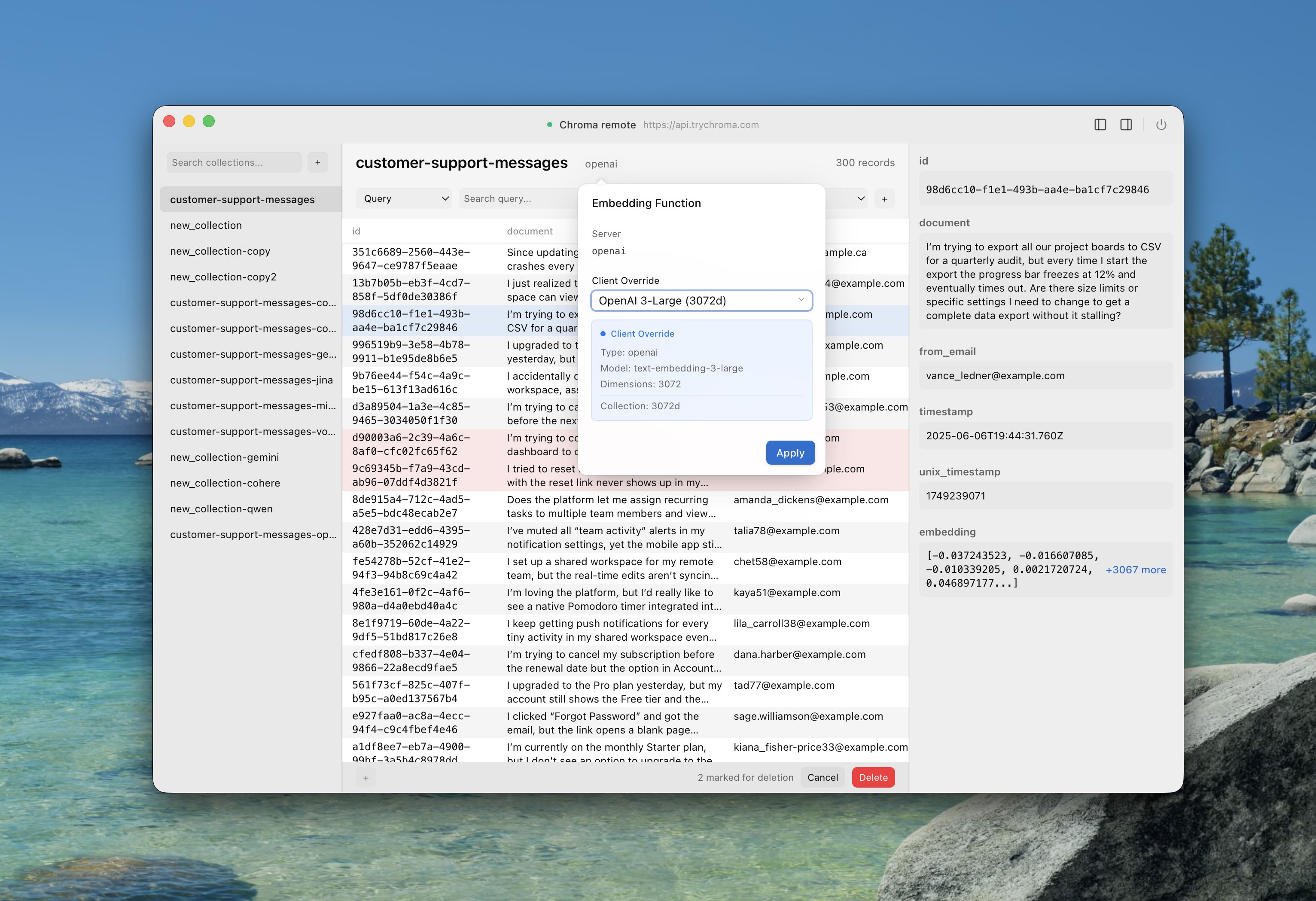 GitHub - stepandel/chroma-explorer: ChromaDB Explorer for MacOS