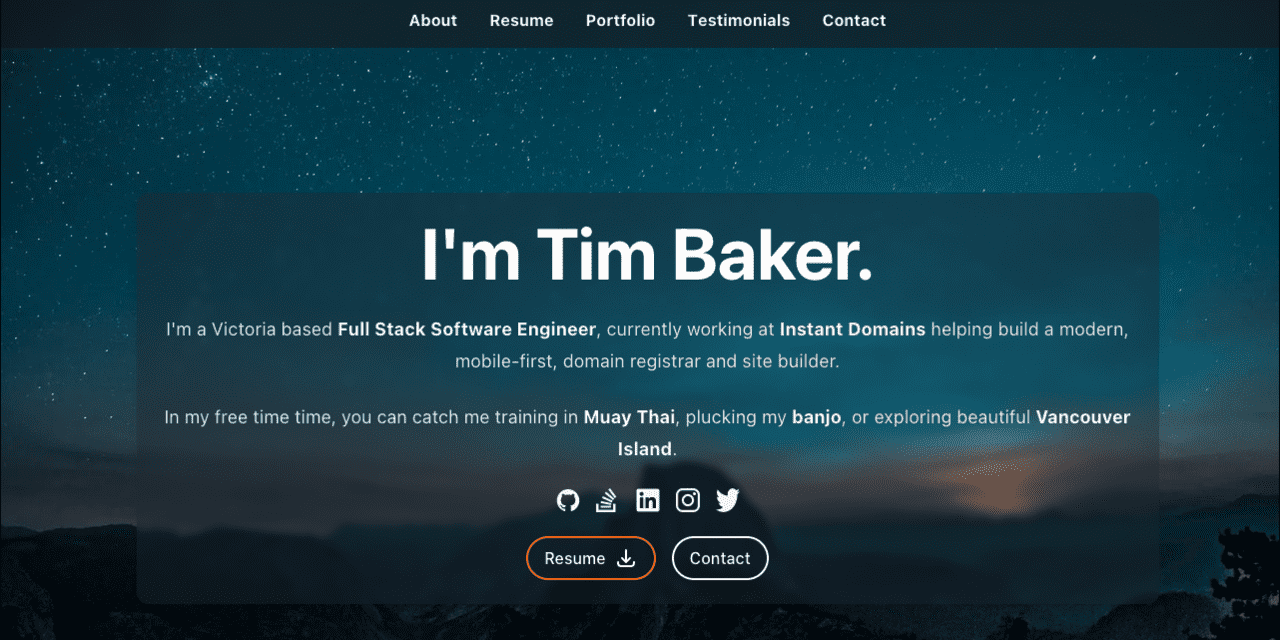 Resume website GitHub Topics GitHub