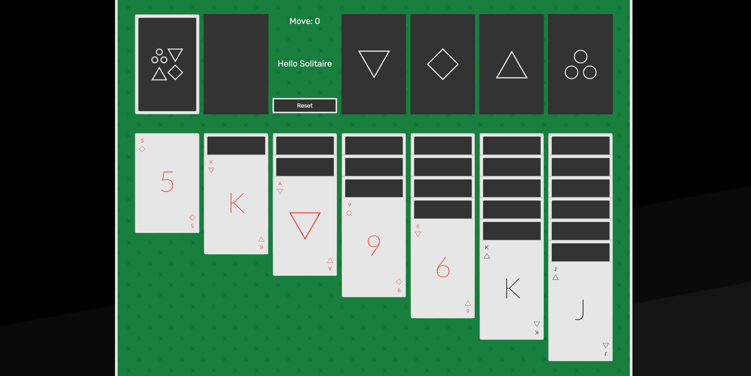 GitHub - ashco/solitaire: Solitaire game