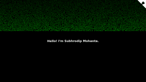 GitHub - ohbus/ohbus.github.io: Website for Subhrodip Mohanta