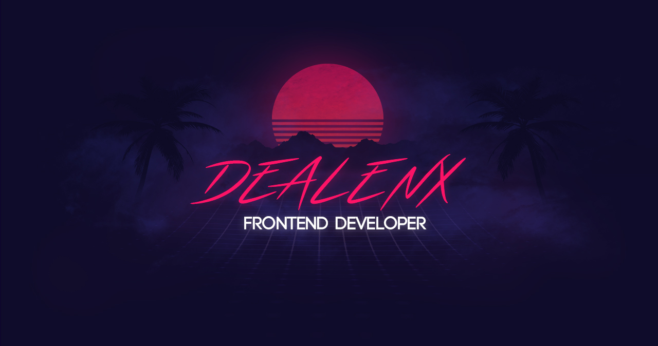 GitHub - dealenx/dealenx.github.io: Root Repository