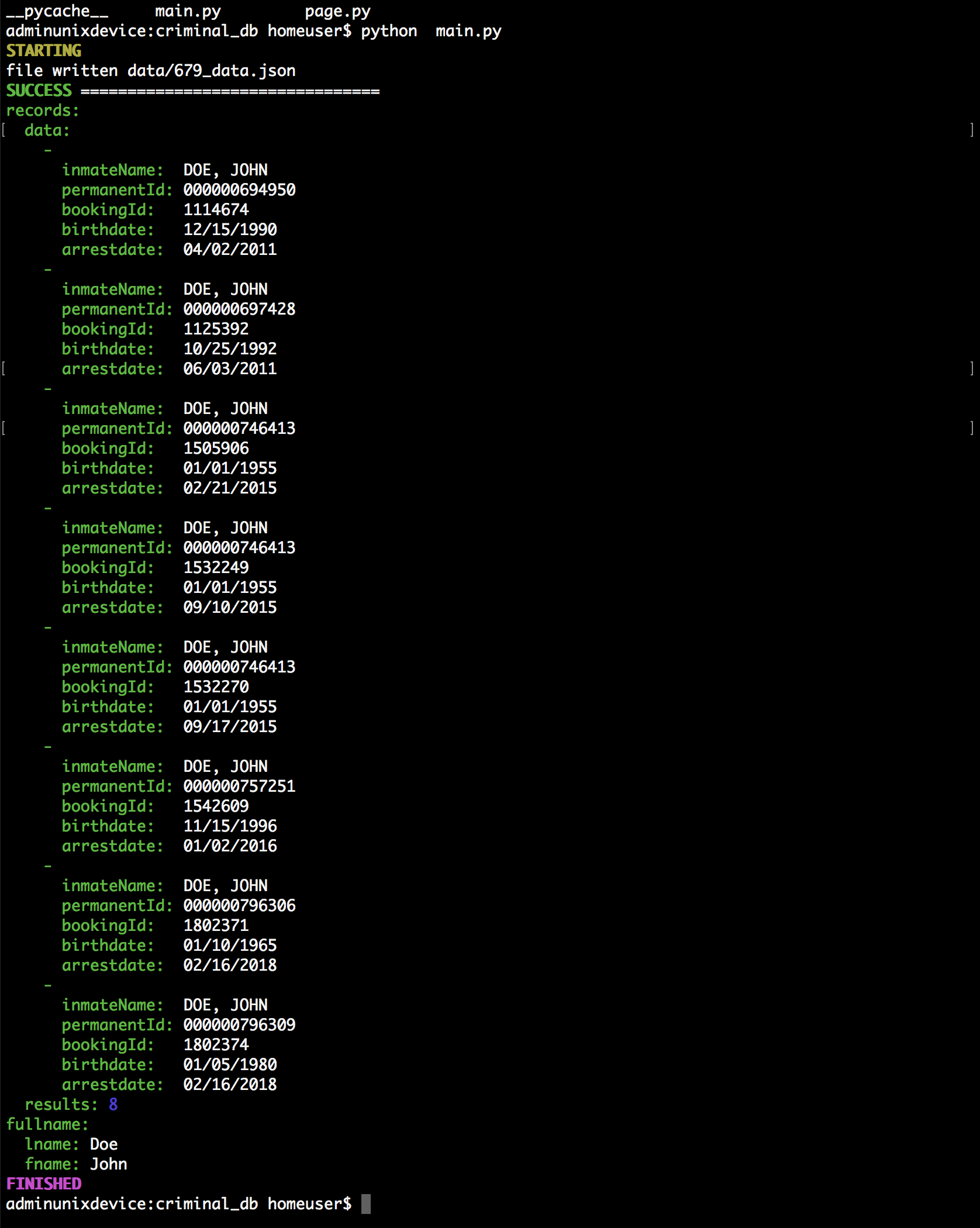GitHub - esphung/python-criminalhistory-webscraper: Use public records ...
