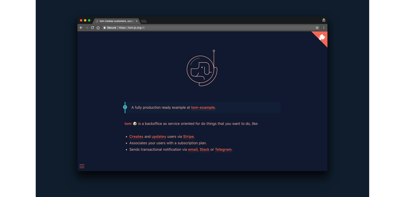 GitHub - Kikobeats/tom: tom 🐶 is a backoffice for your projects