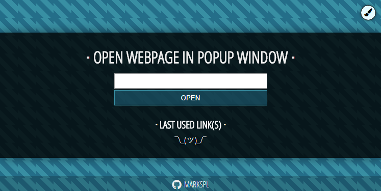 GitHub - markspl/popup-window-tool: Tool to open desired webpage on ...