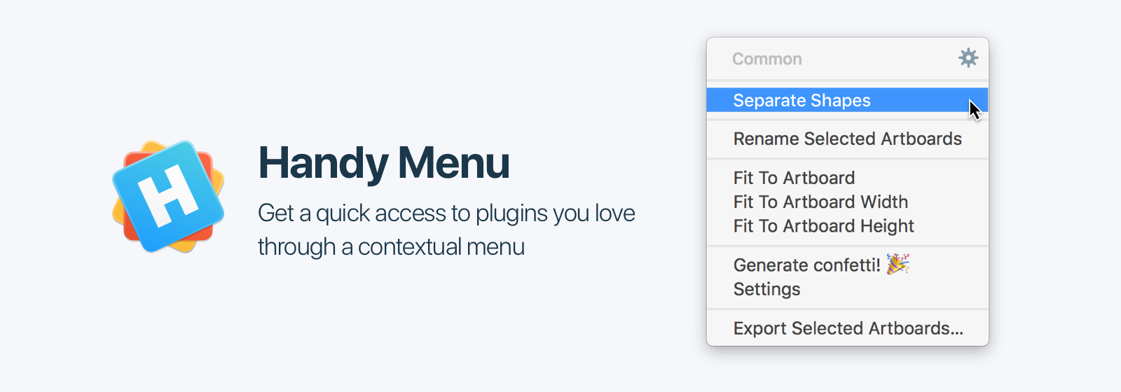 GitHub - sergeishere/HandyMenu-SketchPlugin: Quick access to Sketch App ...