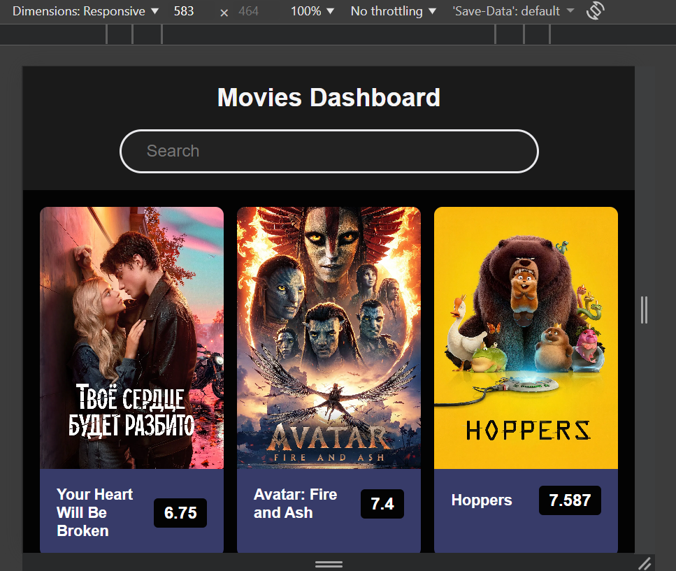 GitHub - vivekdeep0198/Movie-Dasboard: CineTrack – Movie Discovery App ...
