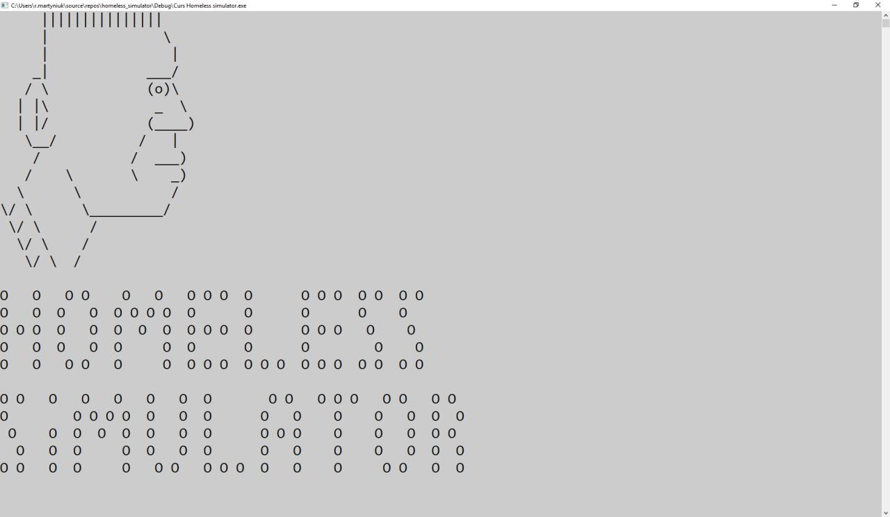 GitHub - martyniukroman/homeless_simulator: Diploma C++