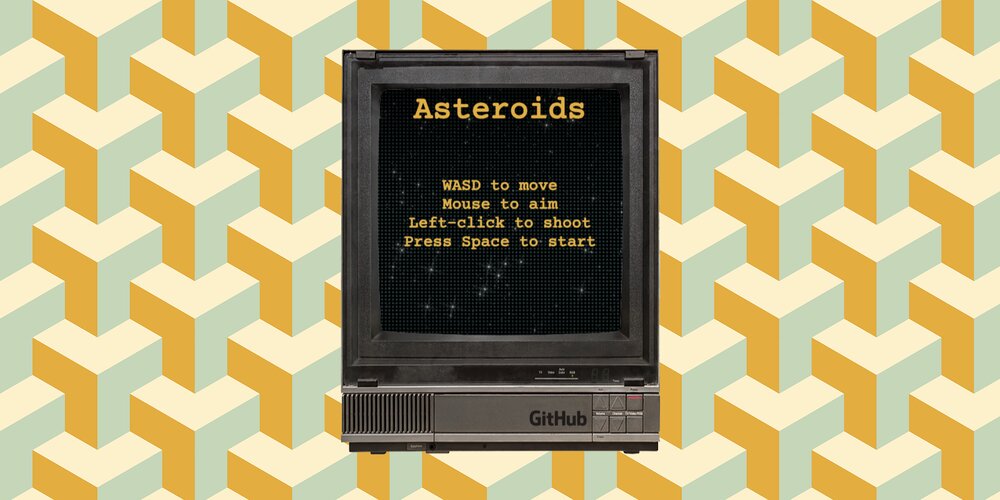 GitHub - johnprovazek/asteroids: Asteroids web game made for a computer ...