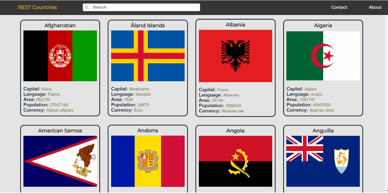 GitHub - mohammedshilleh96/REST-Country