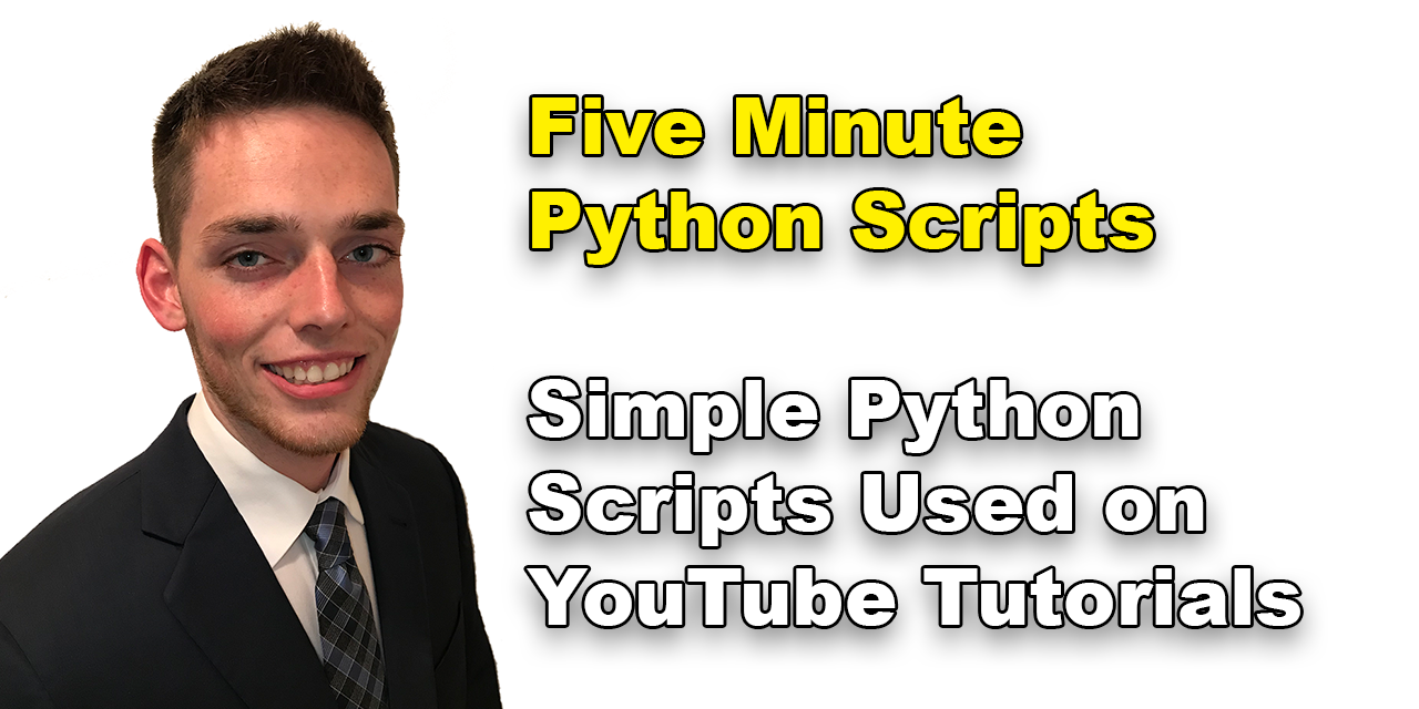 GitHub - Derrick-Sherrill/DerrickSherrill.com: Collection of Python Scripts for my YouTube channel