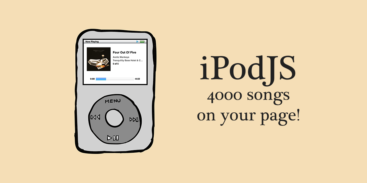 GitHub - duhnnie/iPodJS: A JavaScript iPod