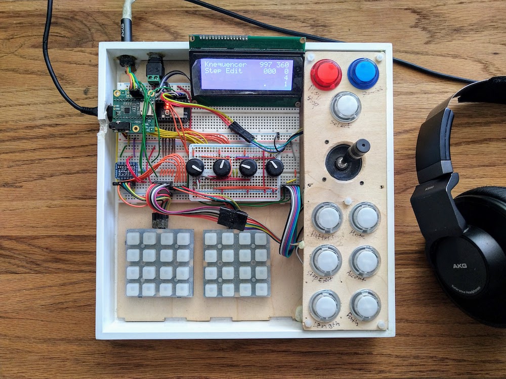 GitHub - knutopia/Music-Machine: Hardware sequencer / synthesizer with ...