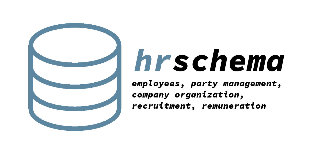 GitHub - gdsotirov/hr_schema: An example HR database for management of ...