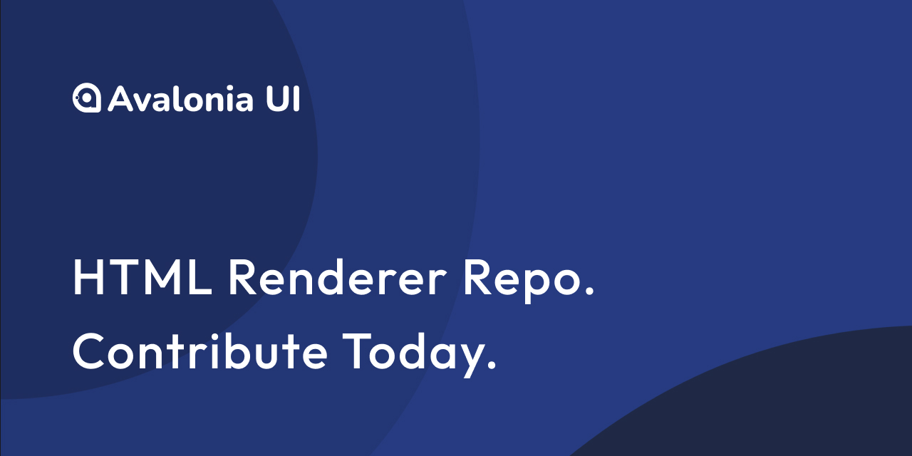 GitHub - AvaloniaUI/Avalonia.HtmlRenderer: Avalonia front-end for the ...