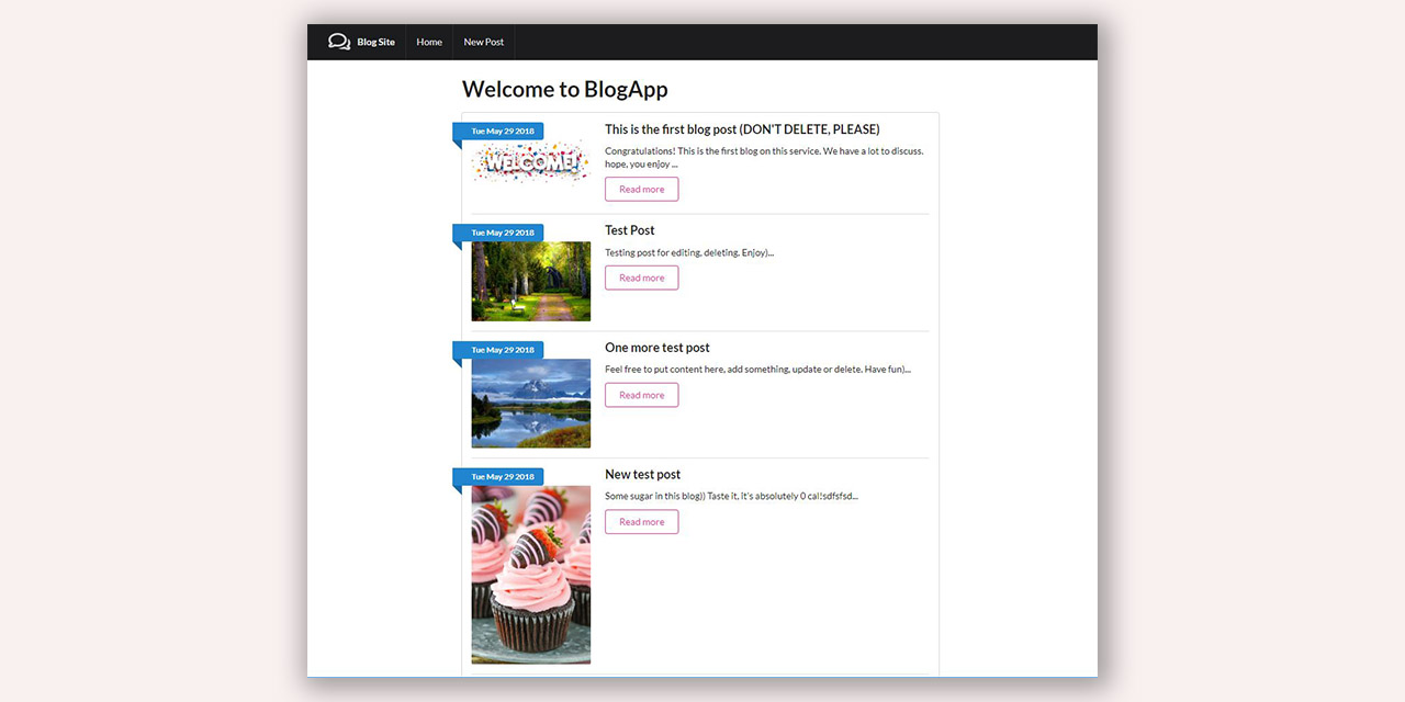 Github Tereshkablogapp Nodejs Expressjs Mongodb Simple Blog Application