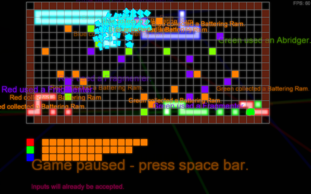 GitHub - Dobiasd/Dron: Tron/Snake game