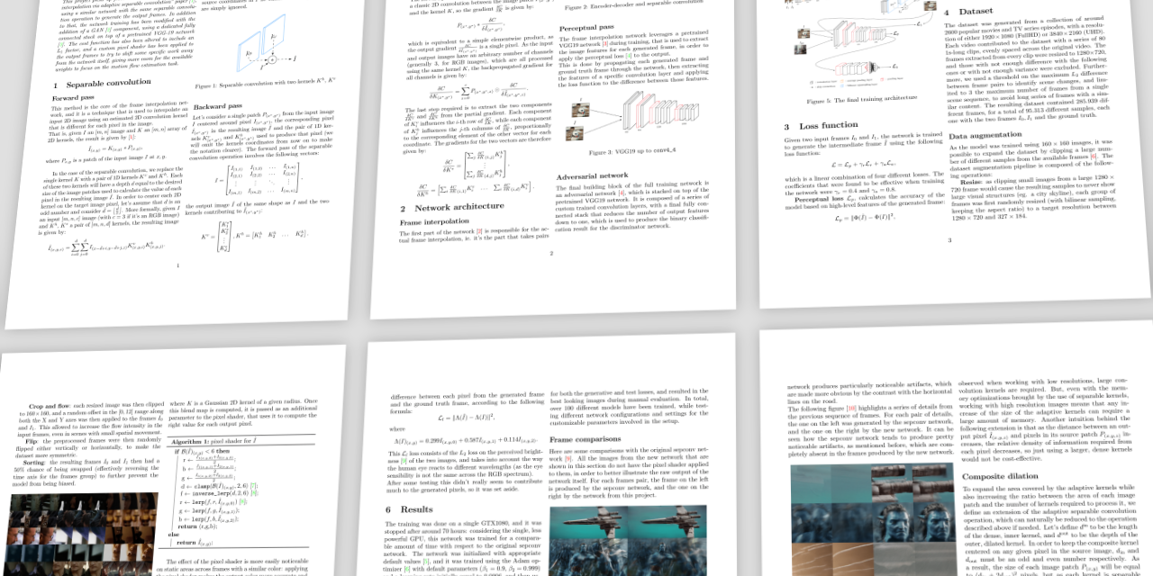 GitHub - Sergio0694/sepconv-gan: A TensorFlow-based network to perform video frame interpolation