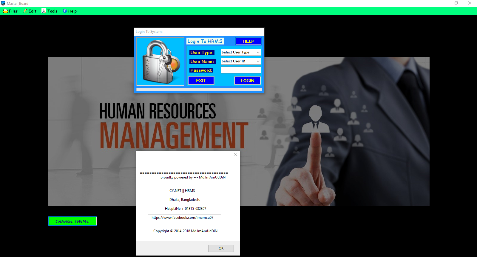 GitHub - imamuddinwp/C-Sharp-.NET-HRMS-Project: Hi there! here I have ...