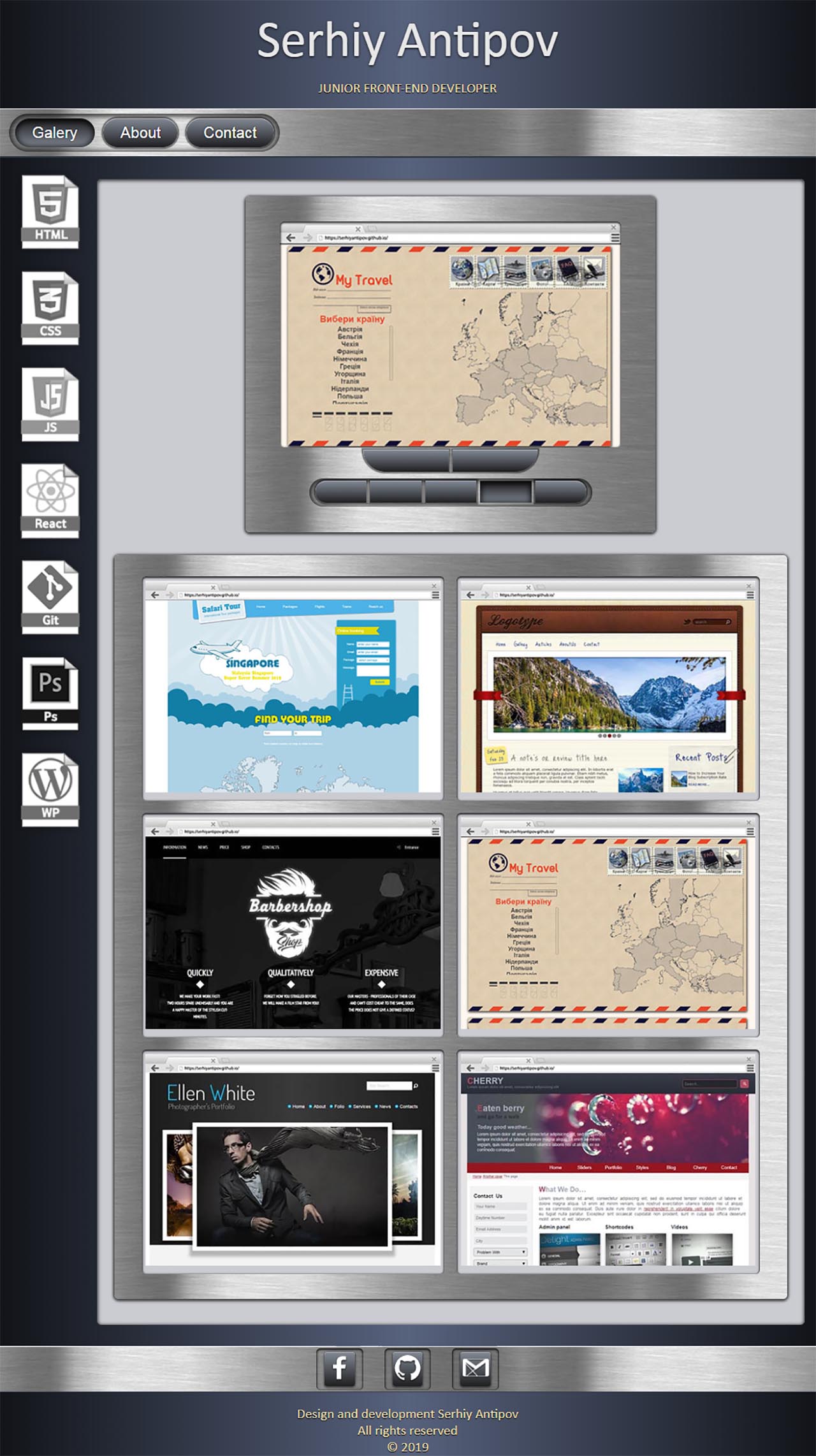 Github Serhiyantipov Serhiyantipov Github Io