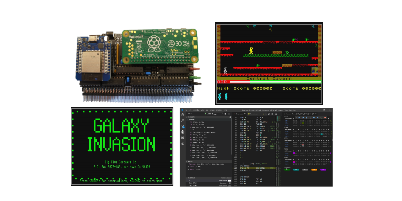 GitHub - robdobsn/BusRaider: Play vintage computer games on real hardware, single-step debug Z80 ...