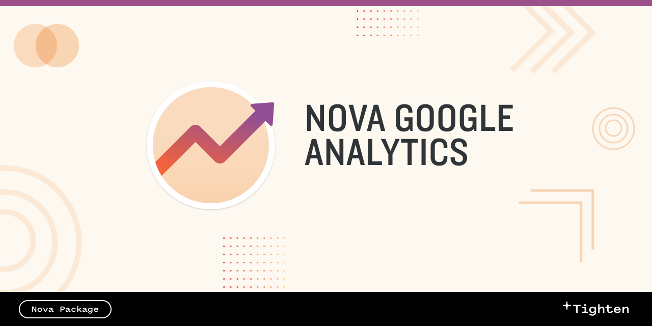 Google Analytics integration with Nova