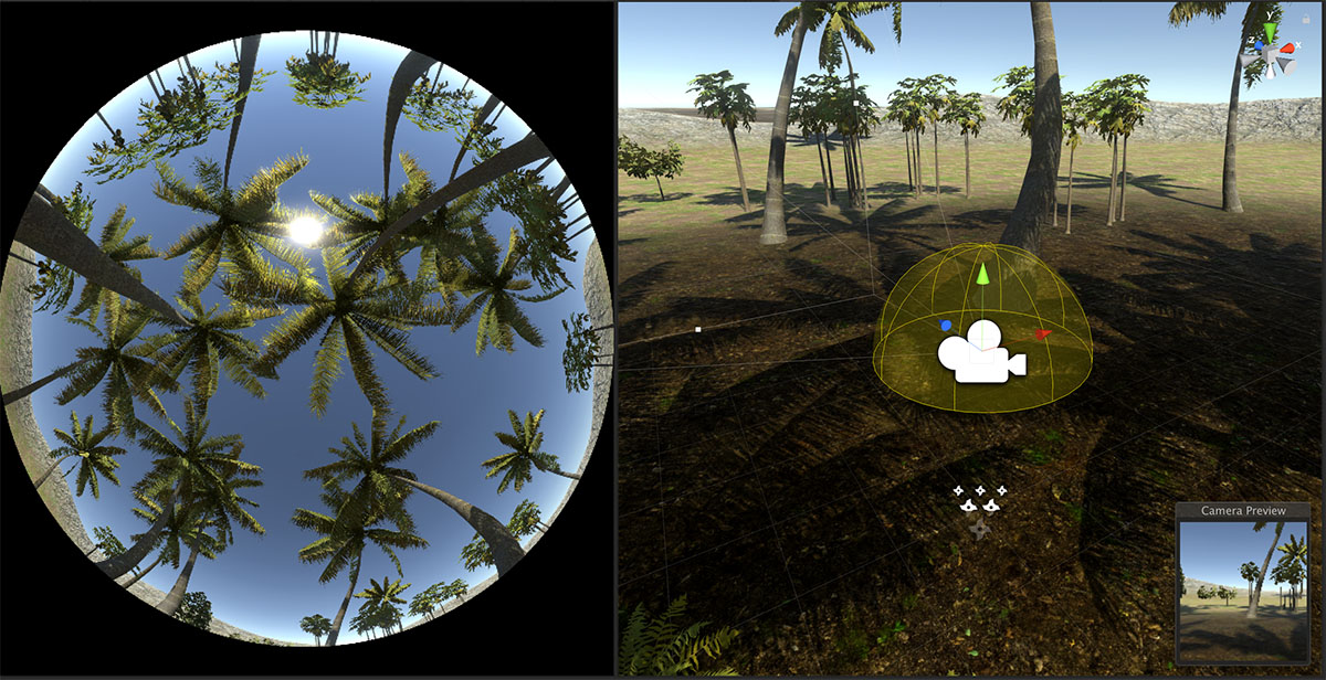 Github Rsodrefulldomecameraforunity Fulldome Camera For Unity 2019 